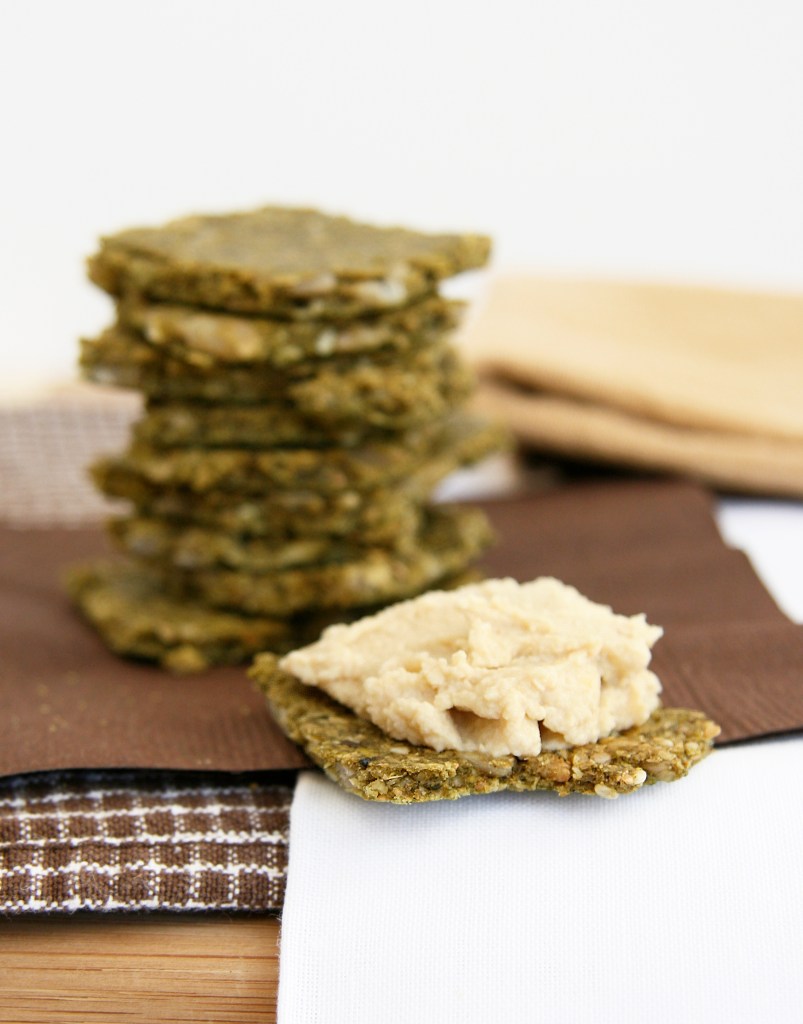 Savory Seeds N' Green Crackers - Natural Noshing